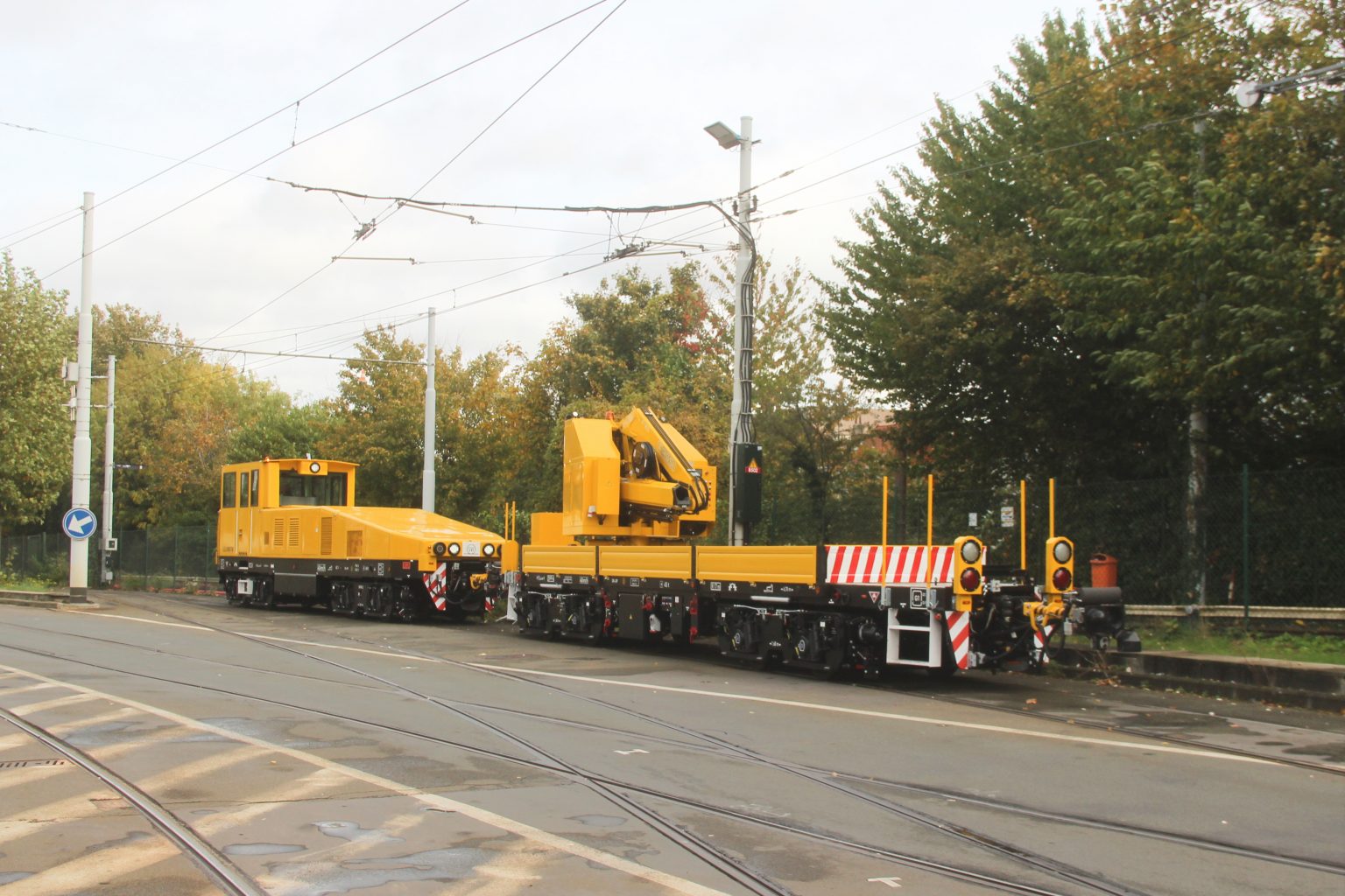 James, notre nouveau train-travaux à la STIB - STIB-MIVB